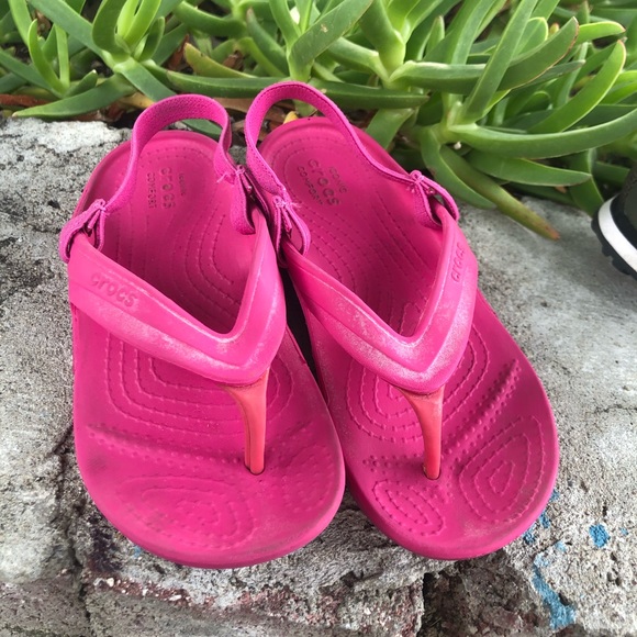 CROCS | Shoes | Iconic Croc Comfort Pink Crocs | Poshmark